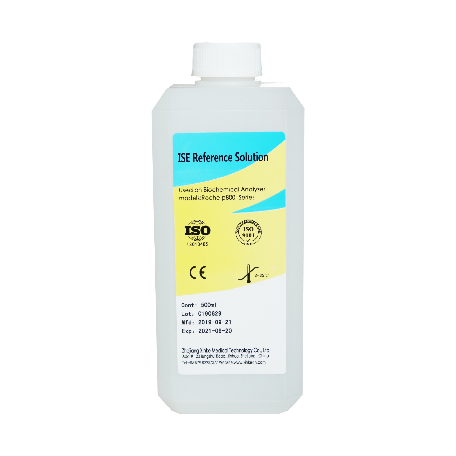 ISE Reference Solution 500ml-Zhejiang Xinke Medical Technology Co., Ltd.