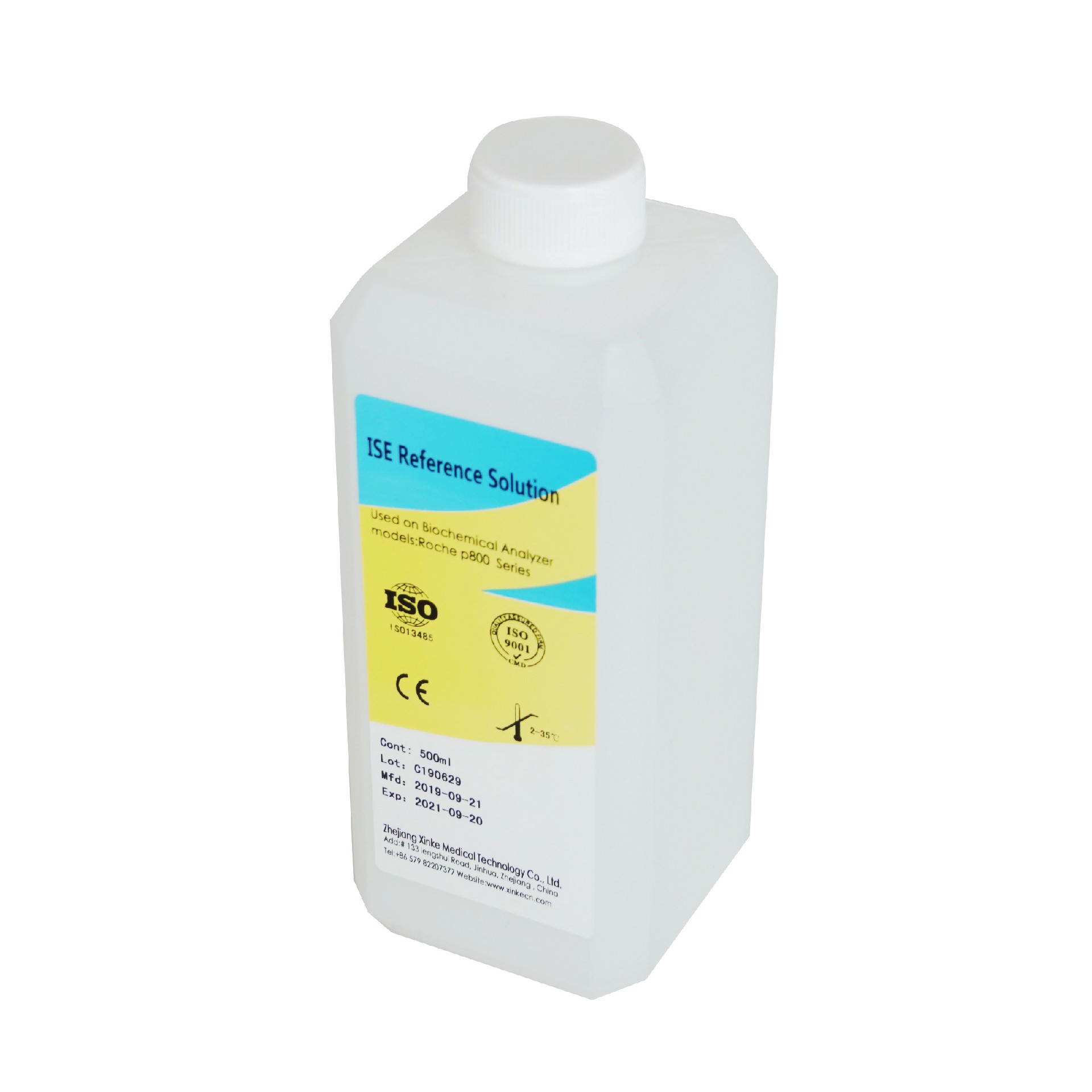 ISE Reference Solution 500ml-Zhejiang Xinke Medical Technology Co., Ltd.